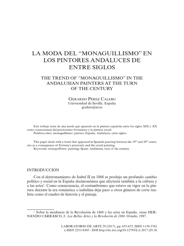 36-Gerardo Perez Calero | PDF | Pinturas | Sevilla