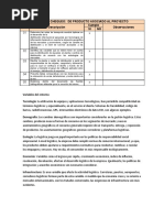 Check List Formulario | PDF | Carta de crédito | aduana
