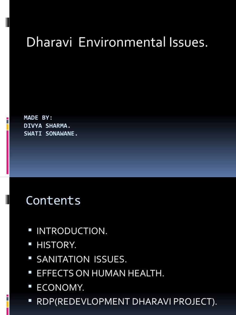 Dharavi Slum: Key Issues and Facts | PDF