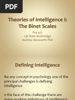 Alfred Binet Concept of Intelligence | PDF | Intelligence Quotient ...