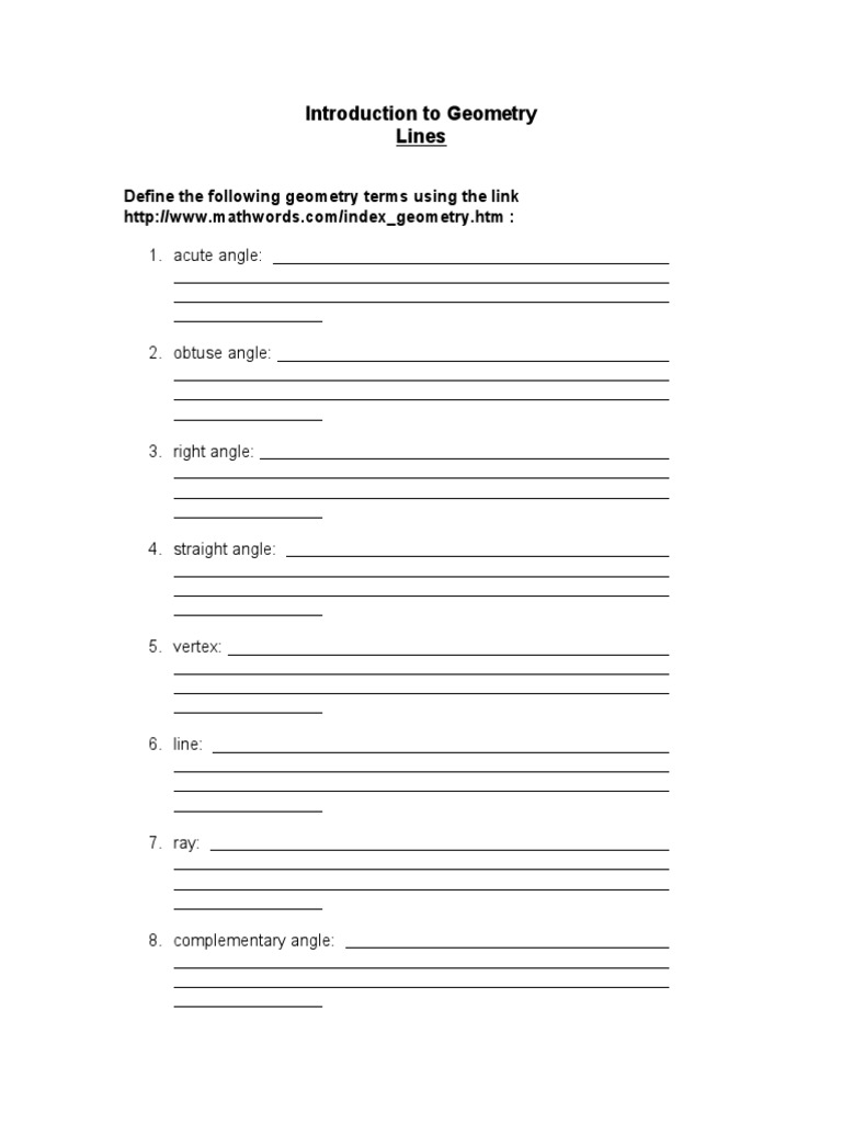 Introduction To Geometry | PDF