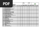 Modelo Check List Refrigeração | PDF | Refrigeração | Engenharia Civil