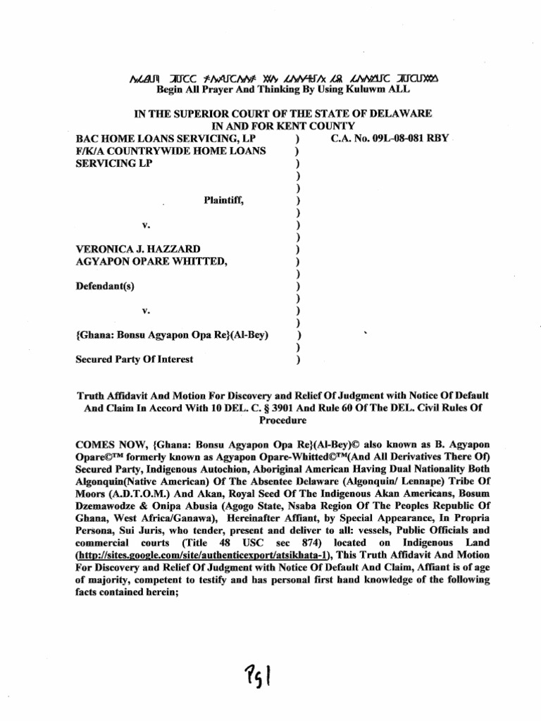 (317 MACARTHUR DRIVE DOVER DELAWARE 19901) - Ultra Vires Mortgage ...