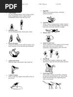 74 Fundamental Gymnastics Positions With Diagram | PDF | Anatomical ...