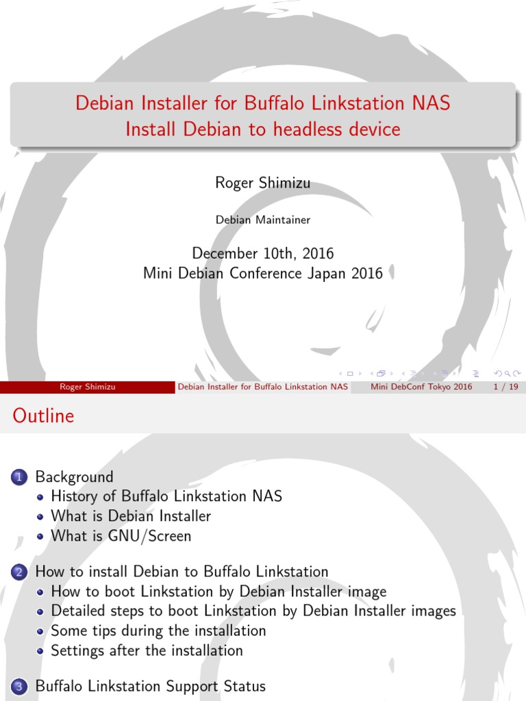 Debian Installer For Buffalo Linkstation NAS | PDF | Hard Disk Drive ...