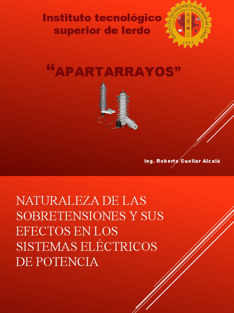 1.5 Apartarrayos | PDF | Aislador (Electricidad) | voltaje