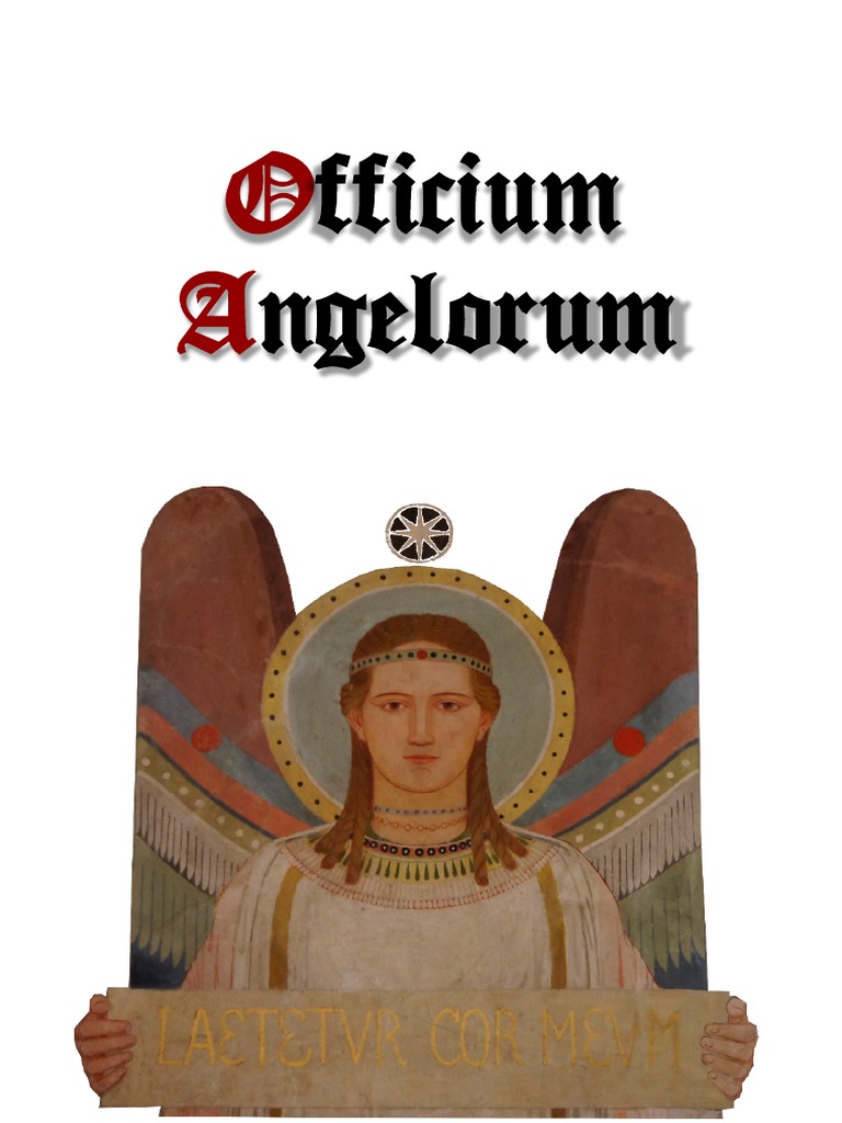 Officium Angelorum Lat - Esp | PDF | Teología | Mitología
