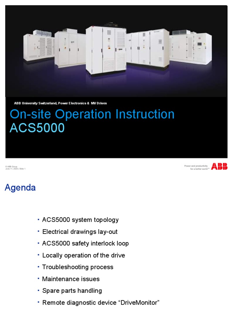 02 Short Instruction For ACS5000 Ver.A3.1 | PDF | Power Inverter ...