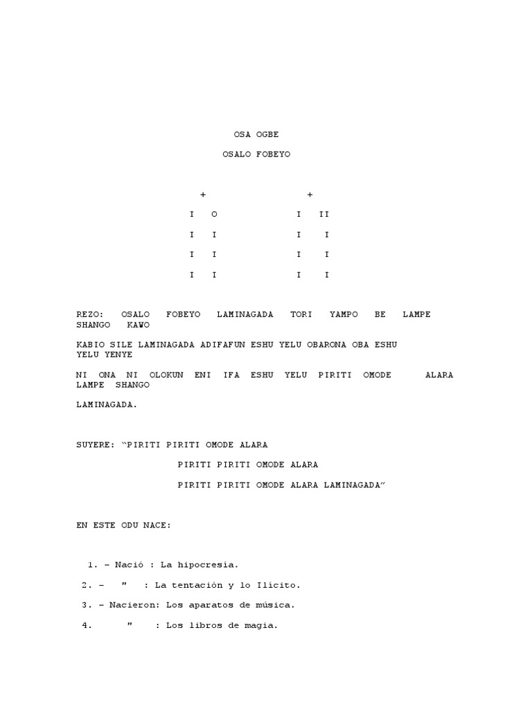 (9-8) Osa Ogbe | PDF | Religión y creencia | Naturaleza