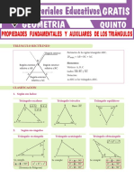 Los Triángulos y Sus Propiedades Ejercicios Resueltos de Geometría Plana Preuniversitaria en PDF ...