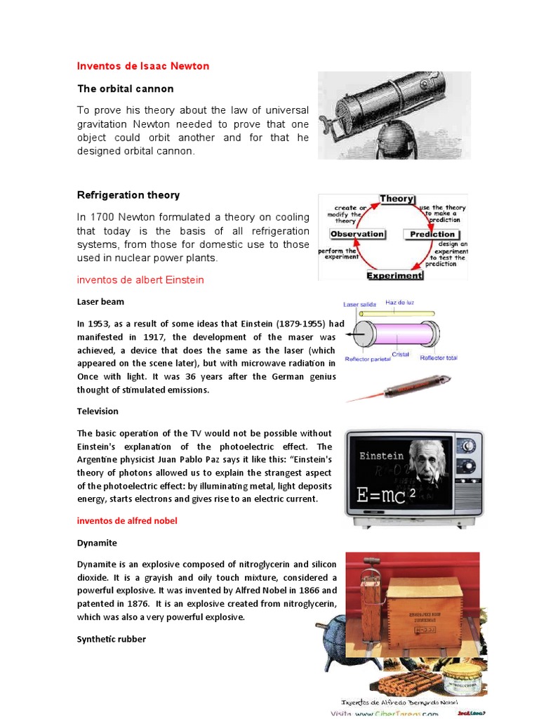 Inventos de Isaac Newton | PDF | Albert Einstein | Photoelectric Effect