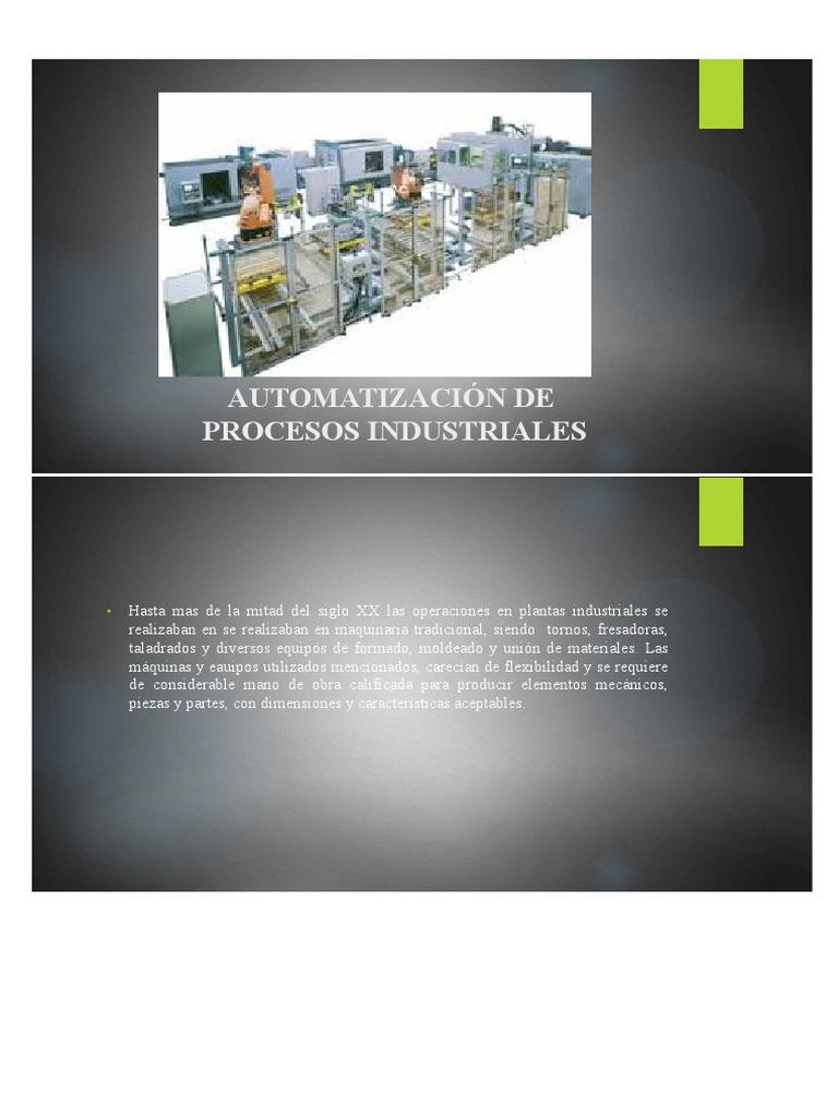 Presentacion Automa | PDF | Automatización | Control numerico