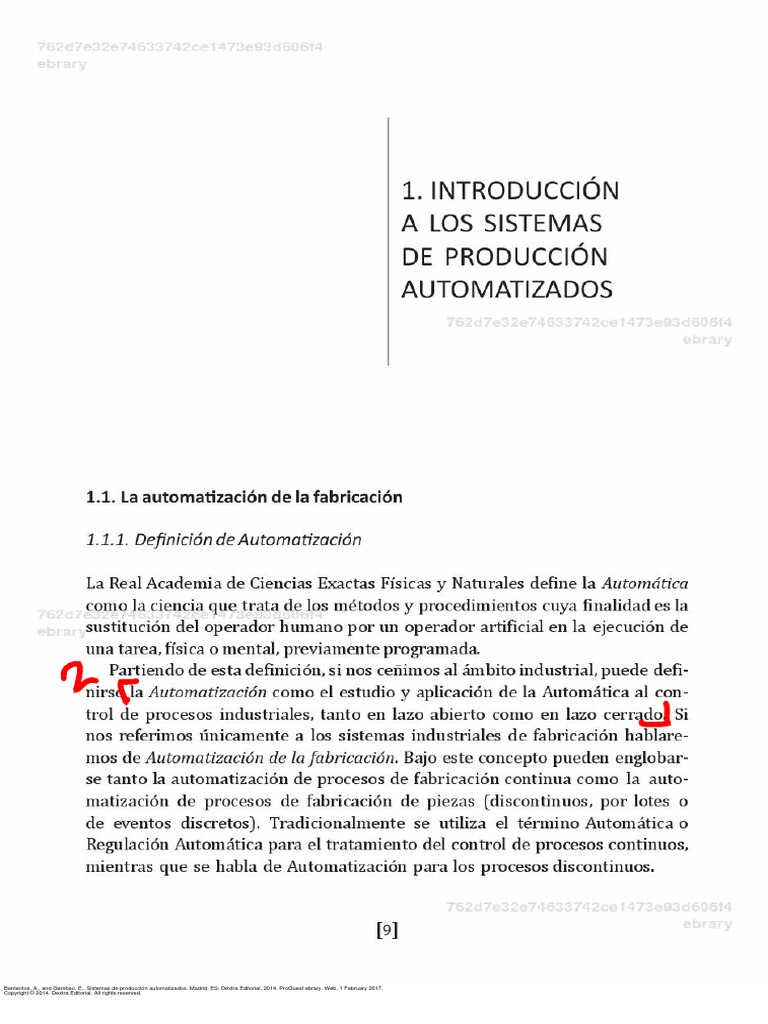 1 Sistemas - de - Producci - N - Automatizados Cap 1 | PDF | Biblioteca y museo | Business