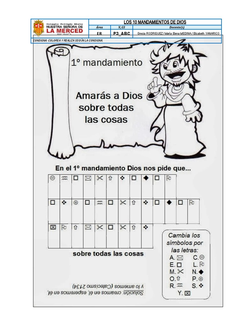 Los 10 Mandamientos | PDF