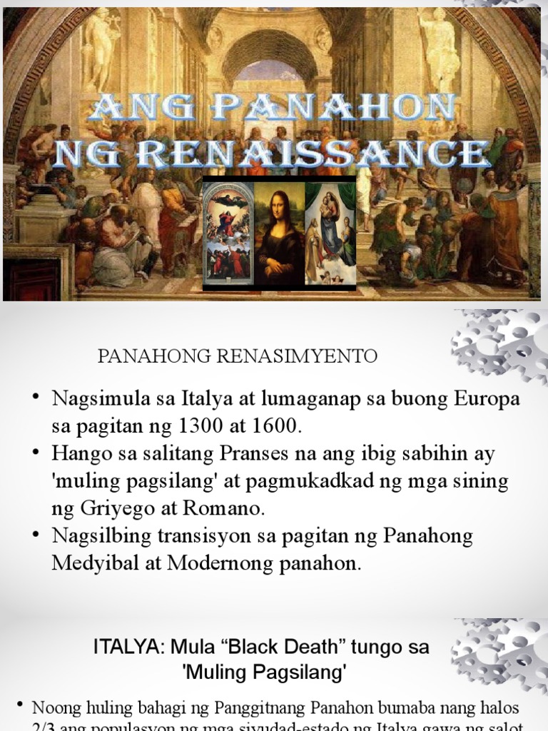 Panahong Renasimyento | PDF