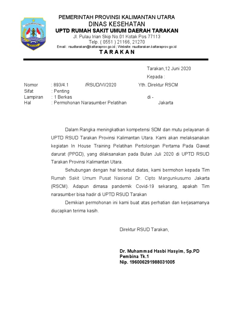 1.surat Permohonan Narasumber RSCM | PDF