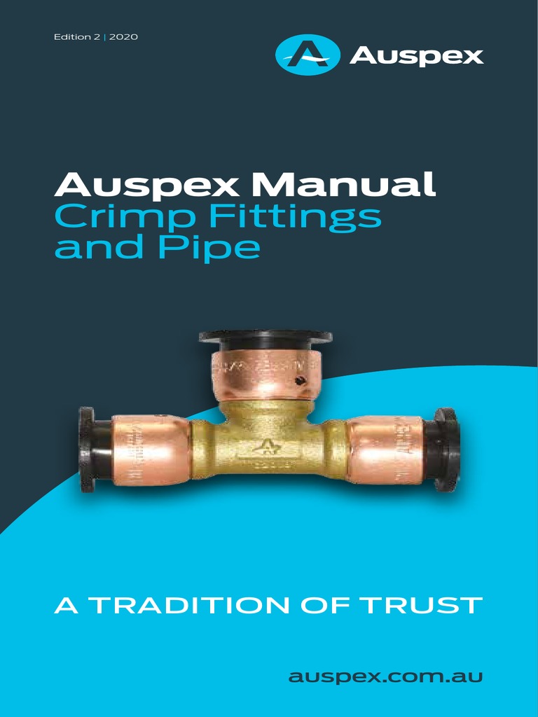 Auspex Manual: Crimp Fittings and Pipe | Download Free PDF | Plumbing ...