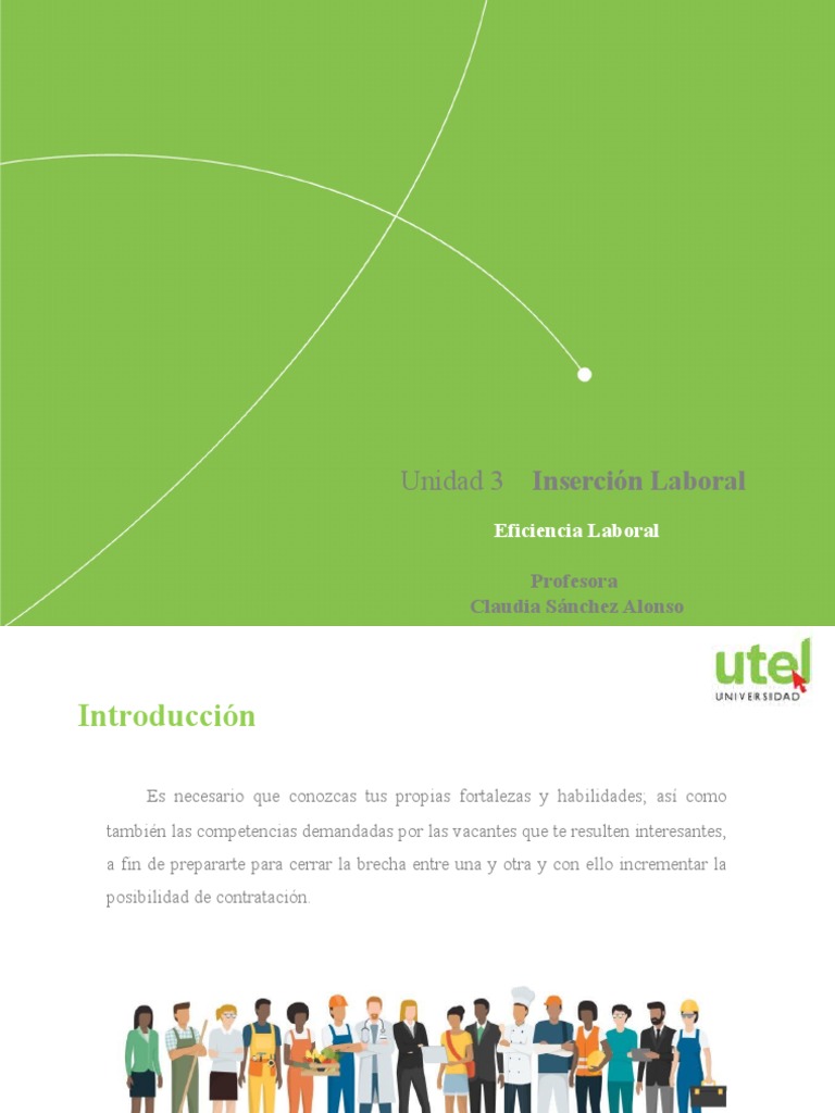 PRESENTACIÓN OC3 Inserción Laboral | PDF | Plan de estudios | Comunicación