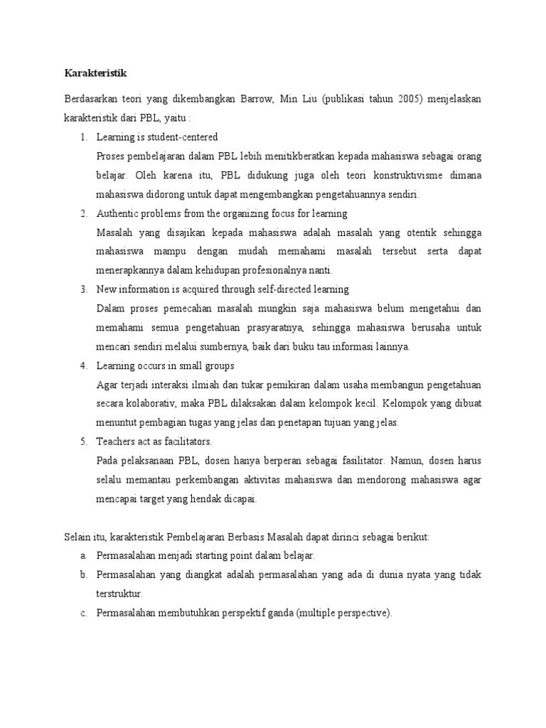 Karakteristik, Hakikat, Kekurangan Kelebihan SPBM | PDF
