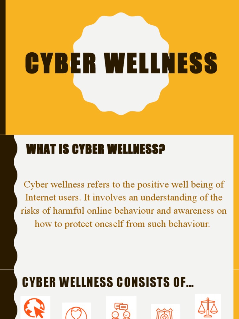 Cyber Wellness | PDF | Copyright | Online And Offline