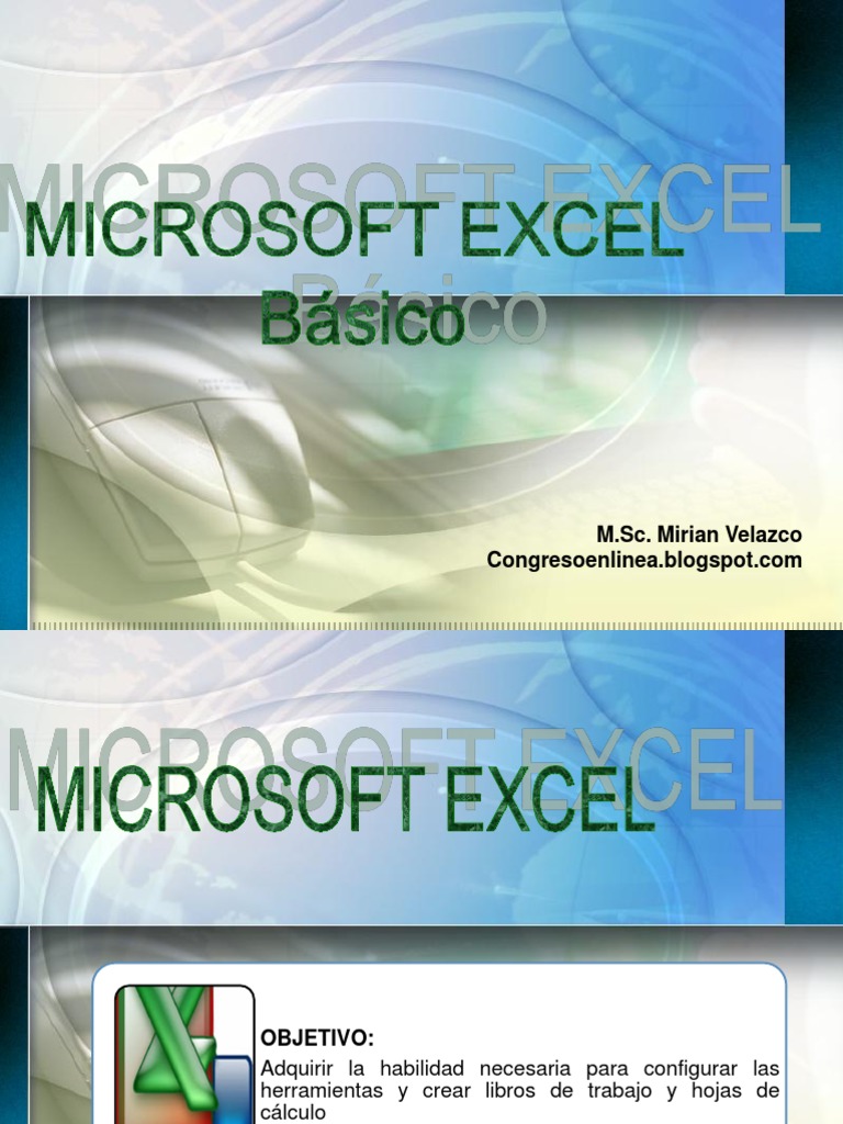 Manual Excel 2010 - 1 | PDF | Microsoft Excel | Informática
