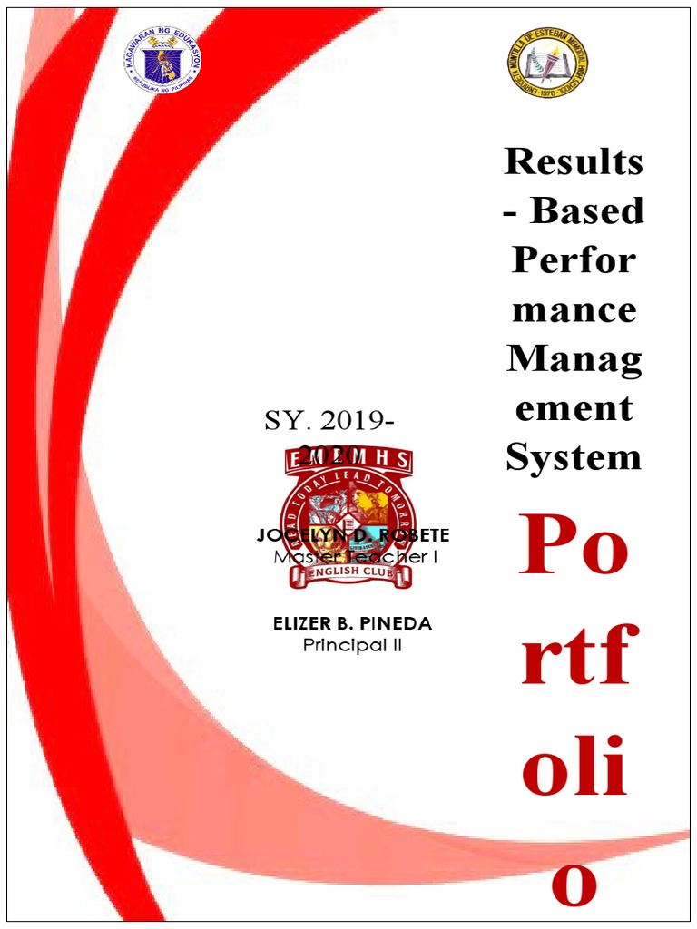Results - Based Perfor Mance Manag Ement System: Po RTF Oli o | PDF ...