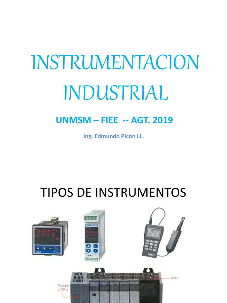 Instrumentación Industrial: Tipos y Diagramas | PDF | Solenoide ...