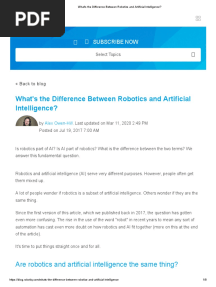 Robotics Documents & PDFs | Scribd