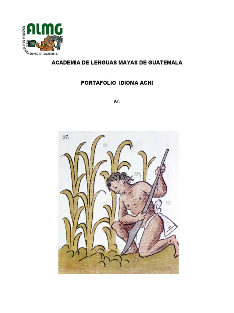 Vocabulario y Gramática del Idioma Achí | PDF | Verbo | Adverbio