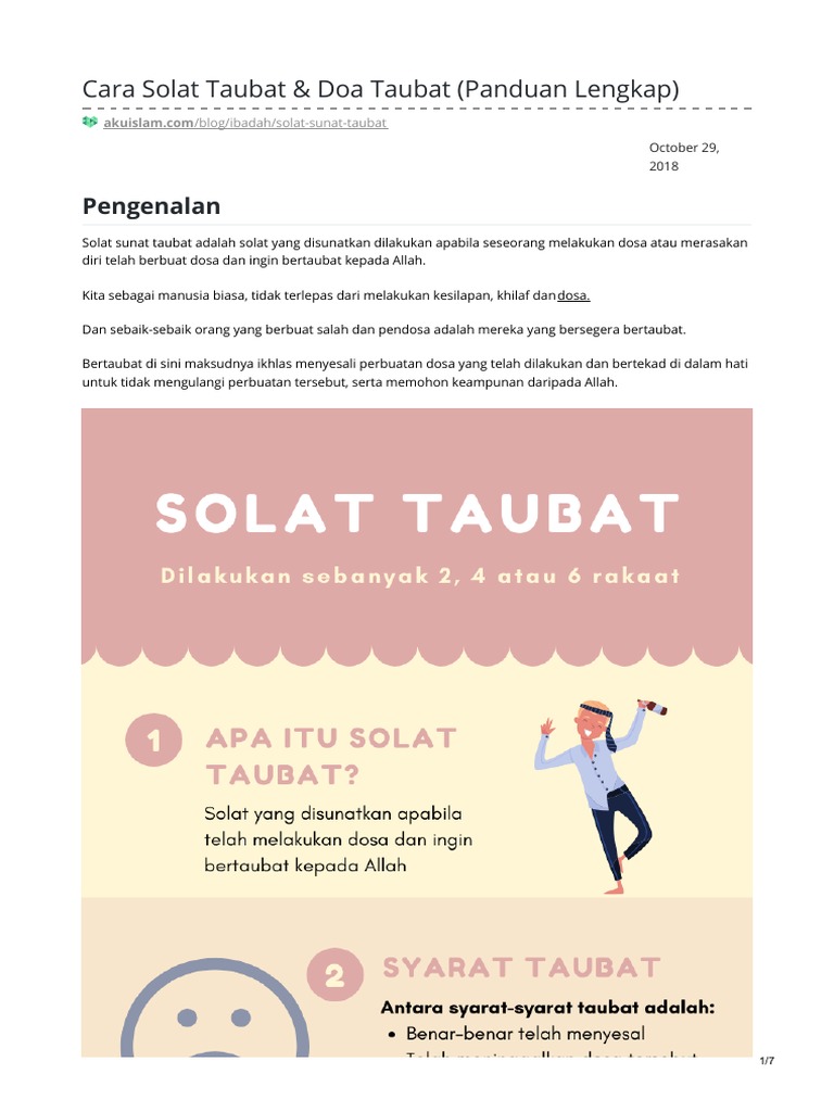 Panduan Solat Lengkap PDF | PDF