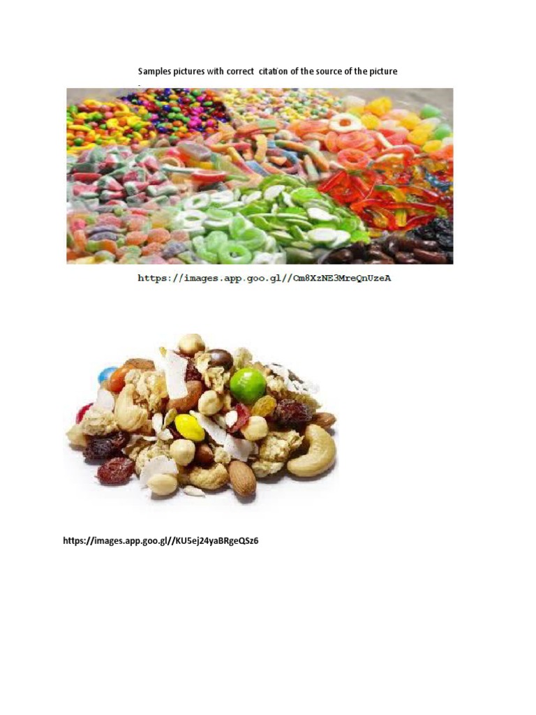 Samples Pictures With Correct Citation of The Source of The Picture | PDF