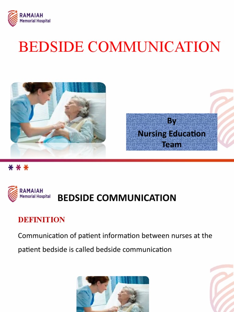 Bedside Communication | PDF | Patient | Nursing