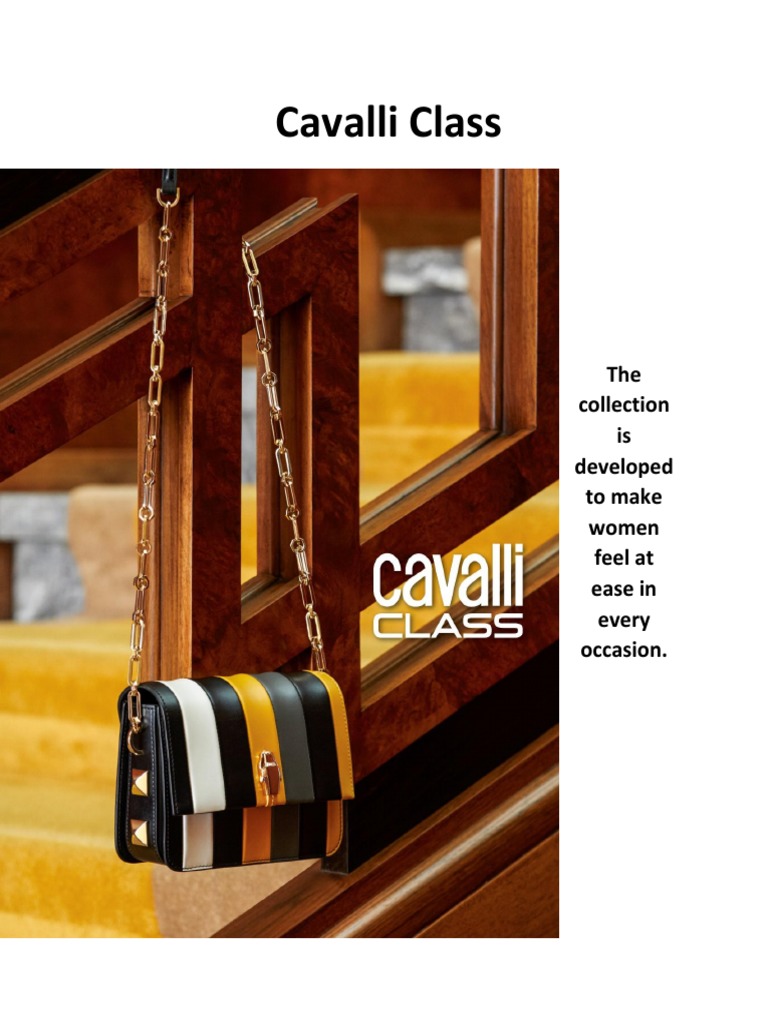 Cavalli Class: The Collection Is Developed To Make Women Feel at Ease ...