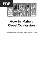 The Three Acts of A Penitent in The Sacrament of Reconciliation | PDF ...