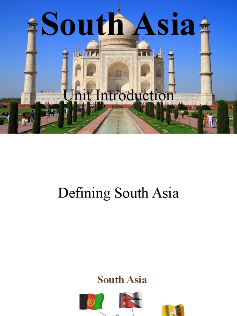 Overview of South Asia's Geography and Culture | PDF | South Asia ...