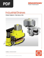 FDB Series Spring Loaded Brakes | PDF | Brake | Electric Motor