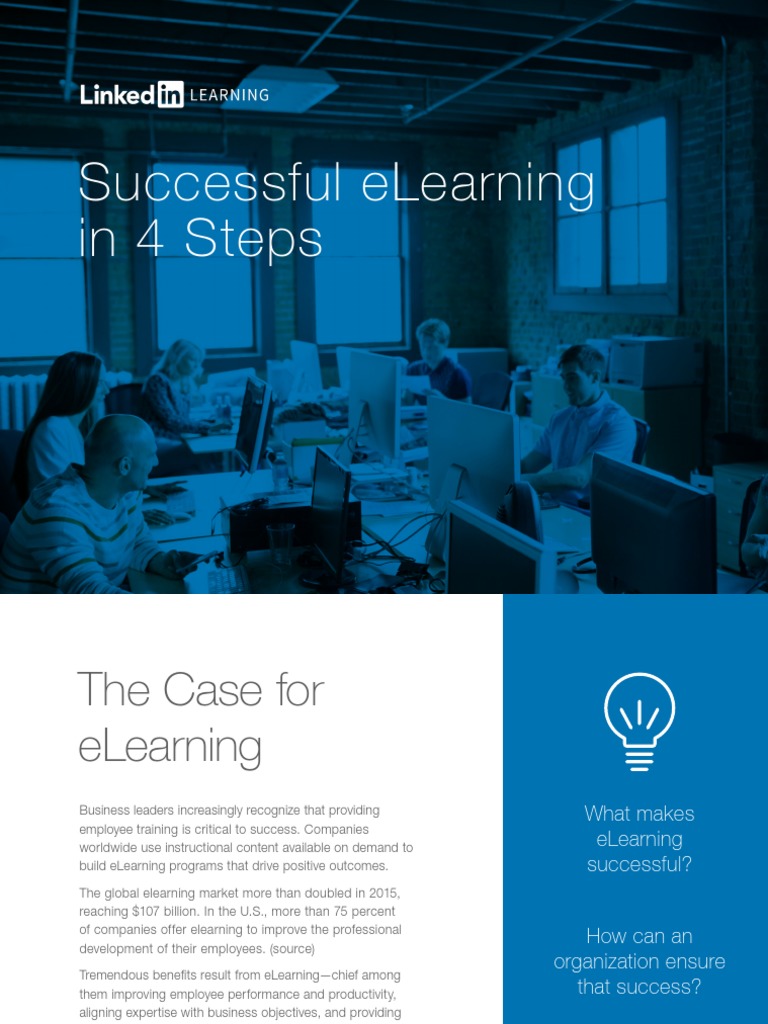 Lil 4 Steps Successful Elearning Guide | PDF | Performance Indicator ...