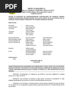 Memorandum Filipino | PDF