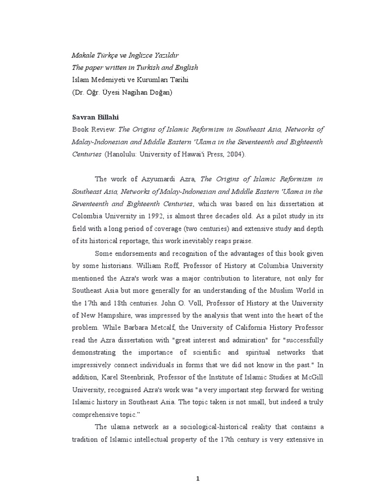 Islamic Reformism in Southeast Asia | PDF | Ulama | Sufism