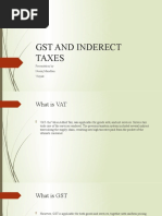 GST and Impact On GDP Project Class XII | PDF | Taxes | Economies