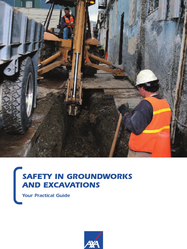 Safety in Ground Works and Excavations - Your Practical Guide | PDF