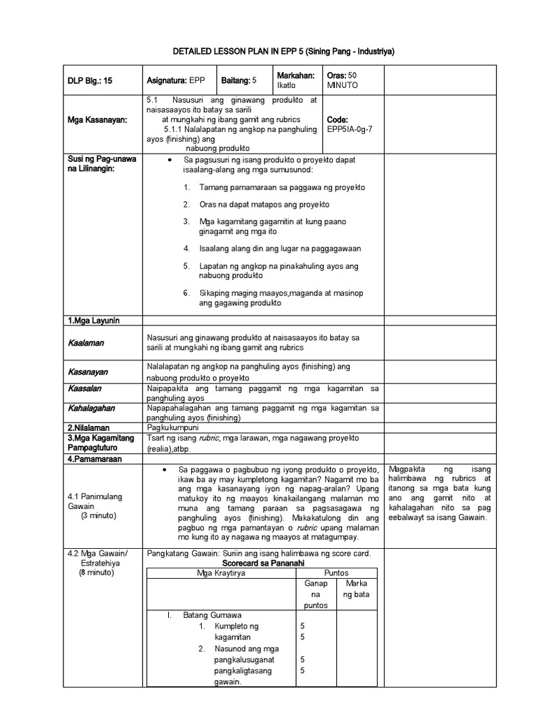 EPP Q3 DLP 15 Enhanced | PDF