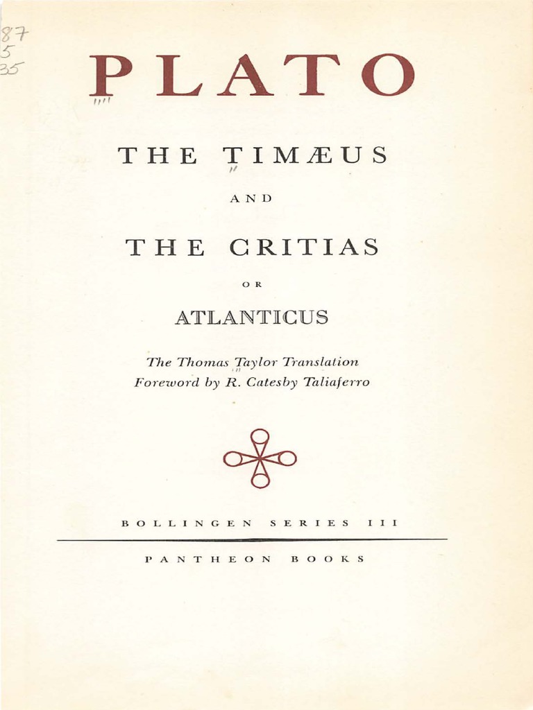 Plato The Timaeus | Download Free PDF | Interval (Music) | Heliocentrism