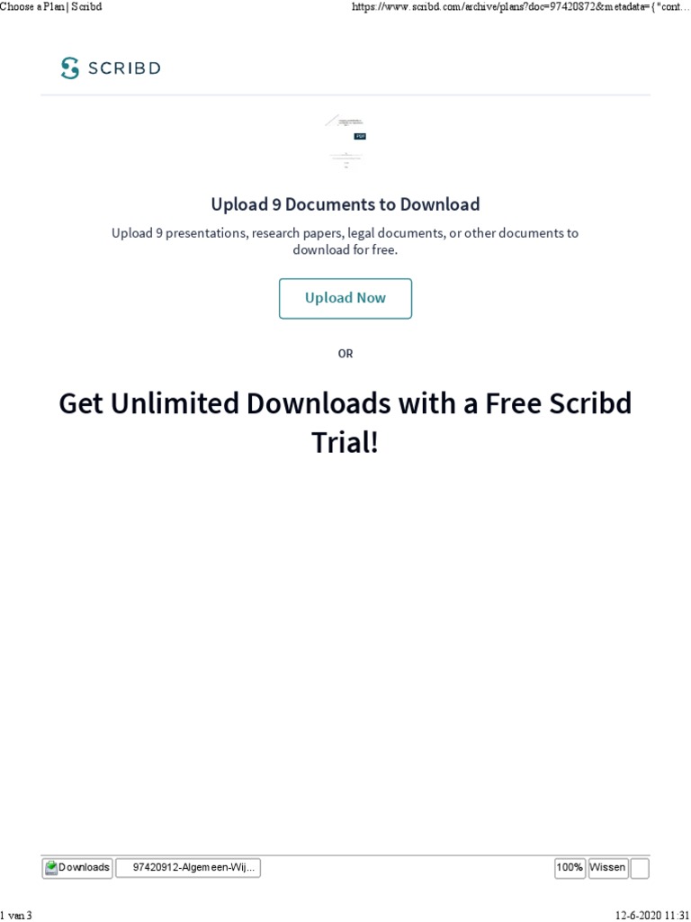 Get Unlimited Downloads With A Free Scribd Trial!: Upload 9 Documents ...