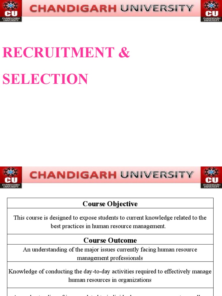 Recruitment and Selection Best Practices | PDF | Recruitment | Human Resources