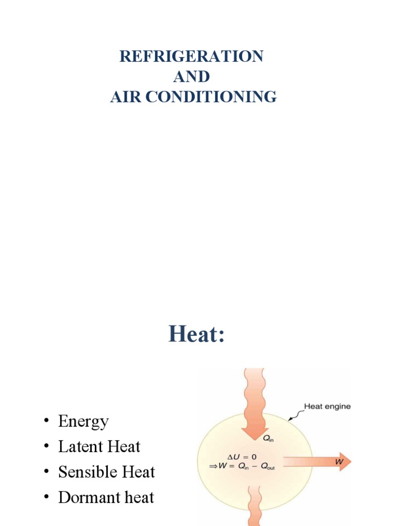 Refrigeration AND Air Conditioning | PDF | Refrigeration | Heat