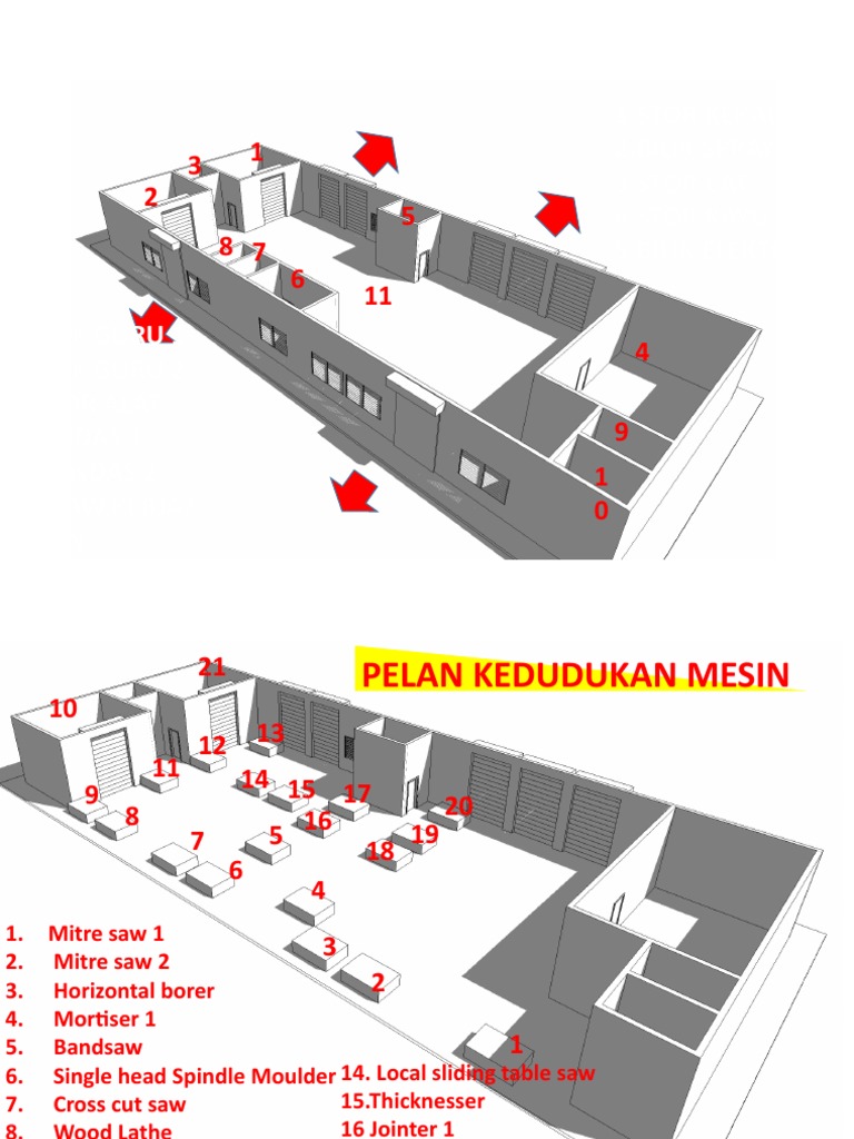 Layout Bengkel | PDF
