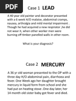 Lead Poisoning | PDF | Lead | Clinical Medicine