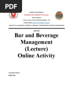 Bar Service Standards and Sequence of Service | PDF | Bar | Drink