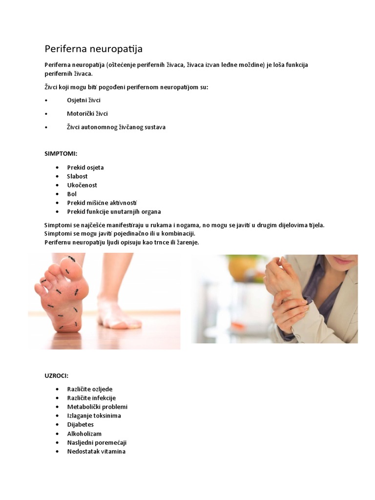 Periferna Neuropatija | PDF